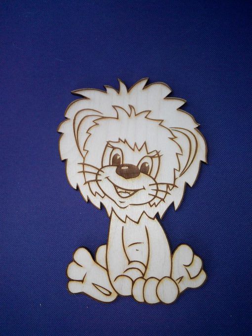 Little lion for children – DXF DOWNLOADS – Files for Laser Cutting and ...