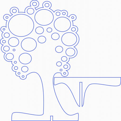 Tree to cut in cnc – DXF DOWNLOADS – Files for Laser Cutting and CNC ...