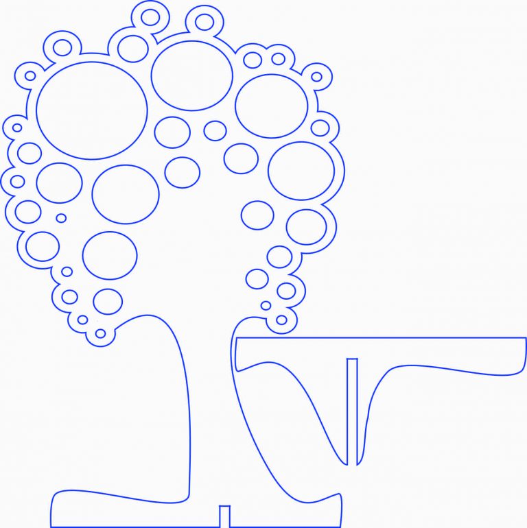 Tree to cut in cnc – DXF DOWNLOADS – Files for Laser Cutting and CNC ...