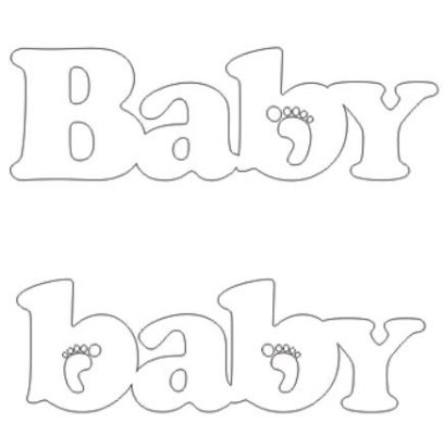 Children’s room decoration baby – DXF DOWNLOADS – Files for Laser ...