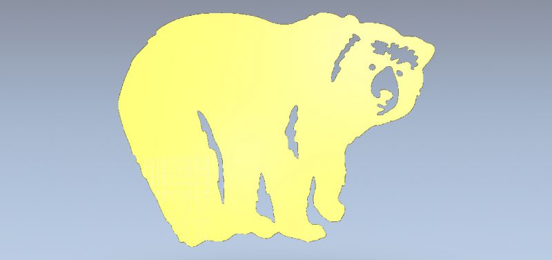 Bear – DXF DOWNLOADS – Files for Laser Cutting and CNC Router ArtCAM ...