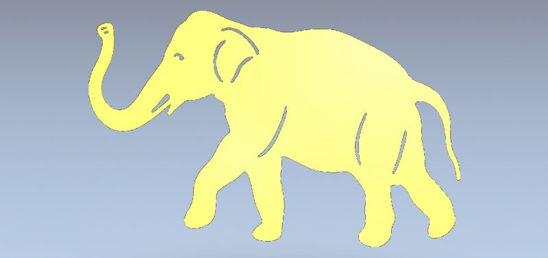 Elephant – DXF DOWNLOADS – Files for Laser Cutting and CNC Router ...