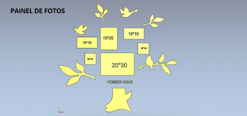 Photo Panel – DXF DOWNLOADS – Files for Laser Cutting and CNC Router ...