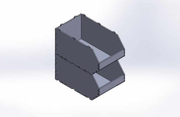 Organizer box – DXF DOWNLOADS – Files for Laser Cutting and CNC Router ...