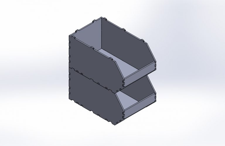 Organizer box – DXF DOWNLOADS – Files for Laser Cutting and CNC Router ...