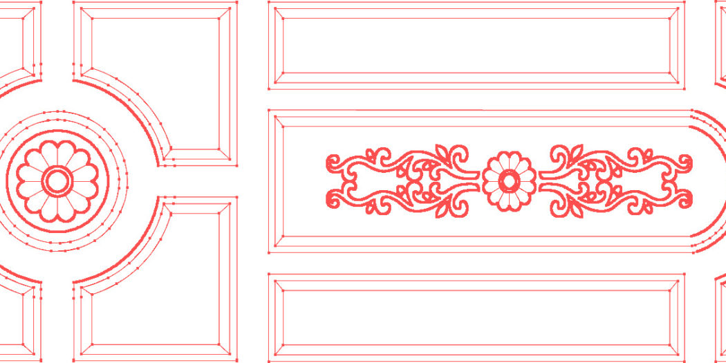 Door 17 – DXF DOWNLOADS – Files for Laser Cutting and CNC Router ArtCAM ...