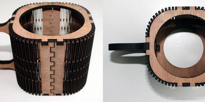 Cup holder to laser cut – DXF DOWNLOADS – Files for Laser Cutting and ...