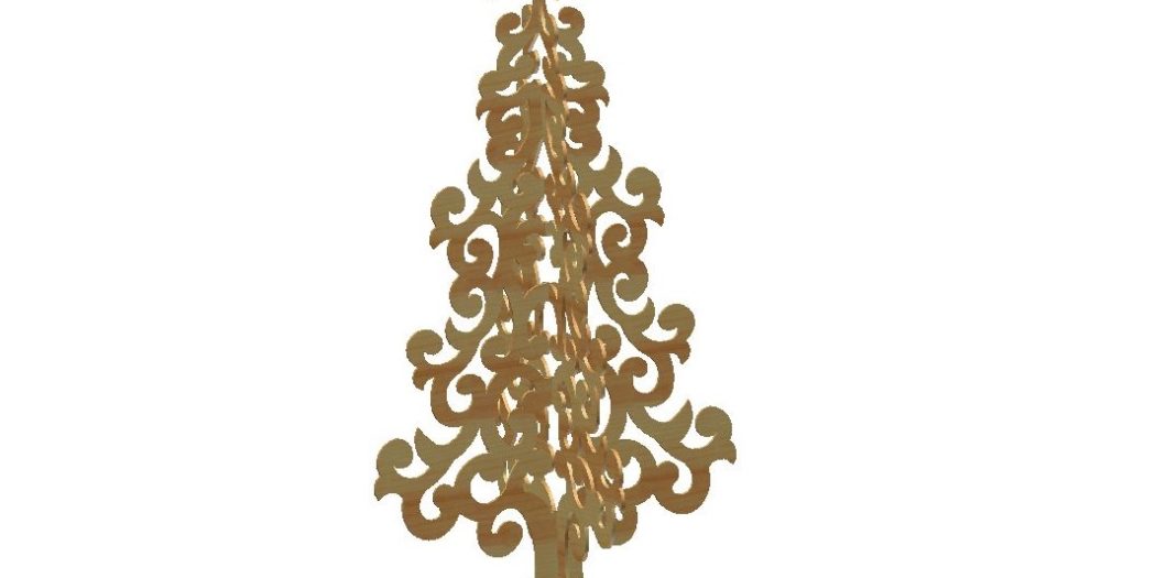 Christmas tree – DXF DOWNLOADS – Files for Laser Cutting and CNC Router ...