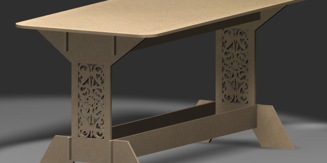 Table – DXF DOWNLOADS – Files for Laser Cutting and CNC Router ArtCAM ...