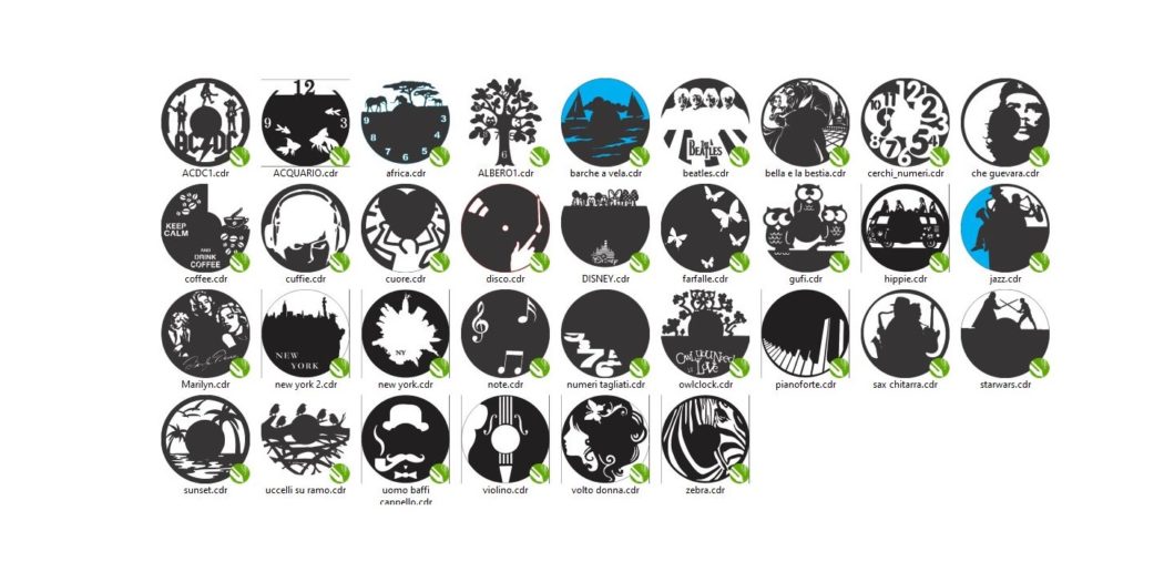 Super Pack 33 Watch vinyl – DXF DOWNLOADS – Files for Laser Cutting and ...