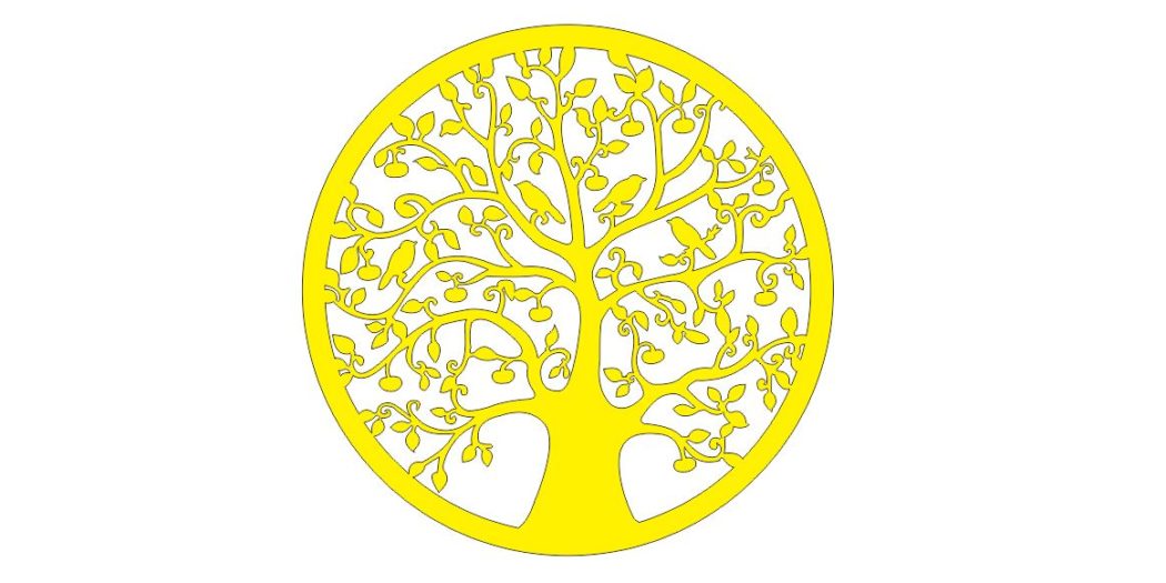 Tree 2d vector – DXF DOWNLOADS – Files for Laser Cutting and CNC Router ...