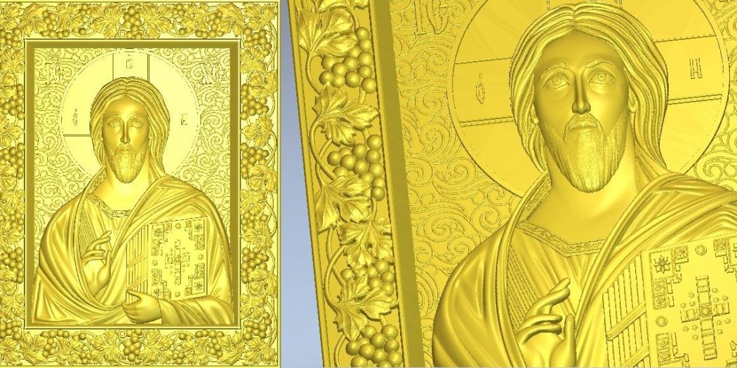 Religious 3d STL Model for CNC Router Engraver Carving Machine Relief ...