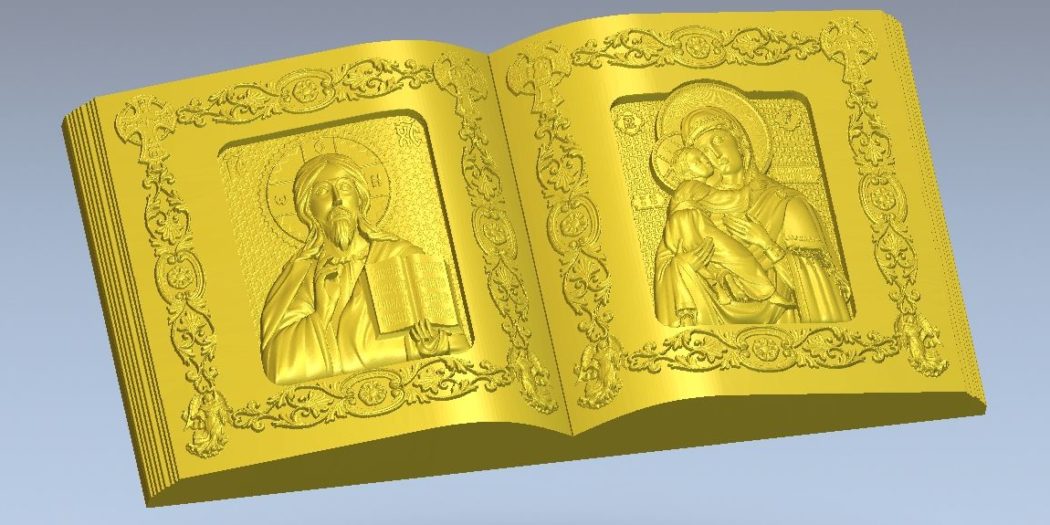 Cnc router 3d file bible saints jesus religious church – DXF DOWNLOADS ...