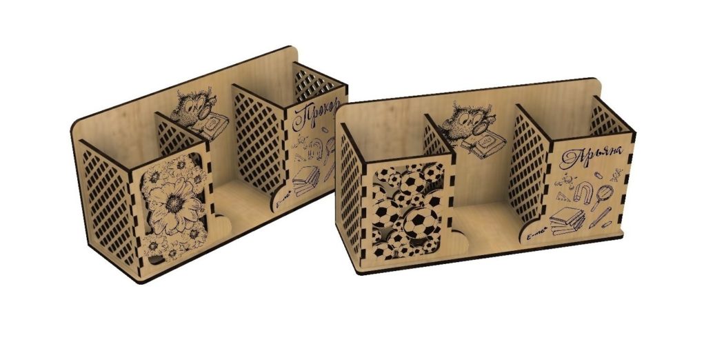 4mm plate organizer cdr dxf file vector download laser cnc template ...