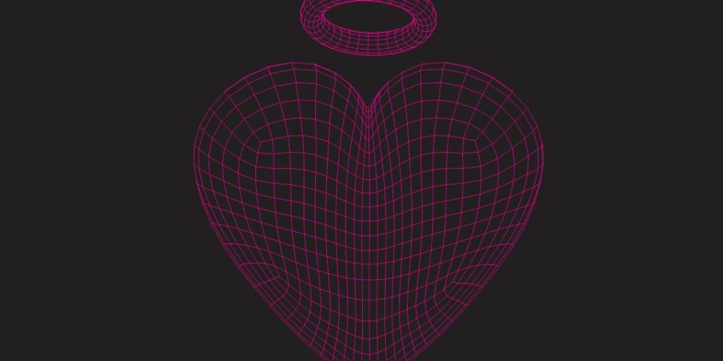 Free Vector 3d Illusion Heart and wedding ring Cutting Acrylic Laser ...