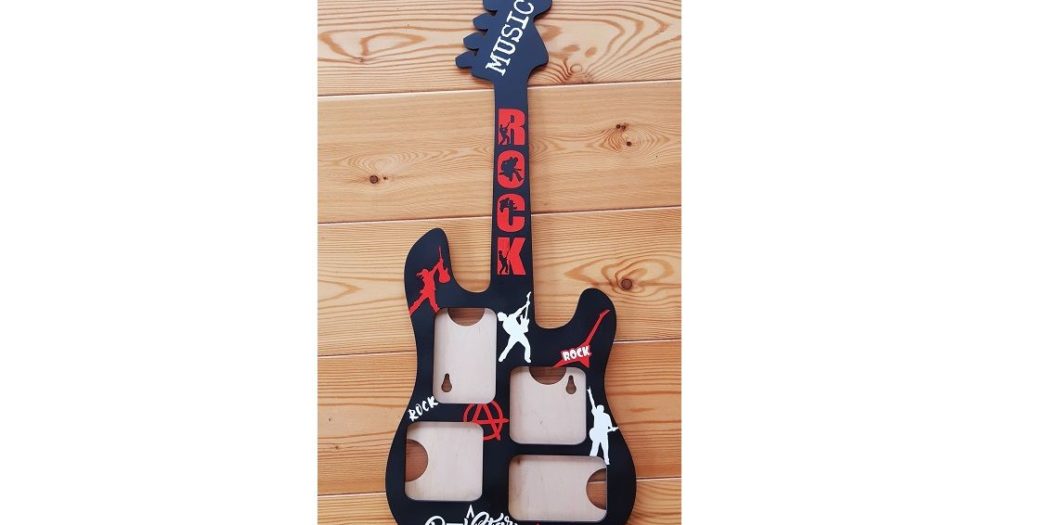 FREE Guitar picture frame photos rock cdr dxf vector – DXF DOWNLOADS ...