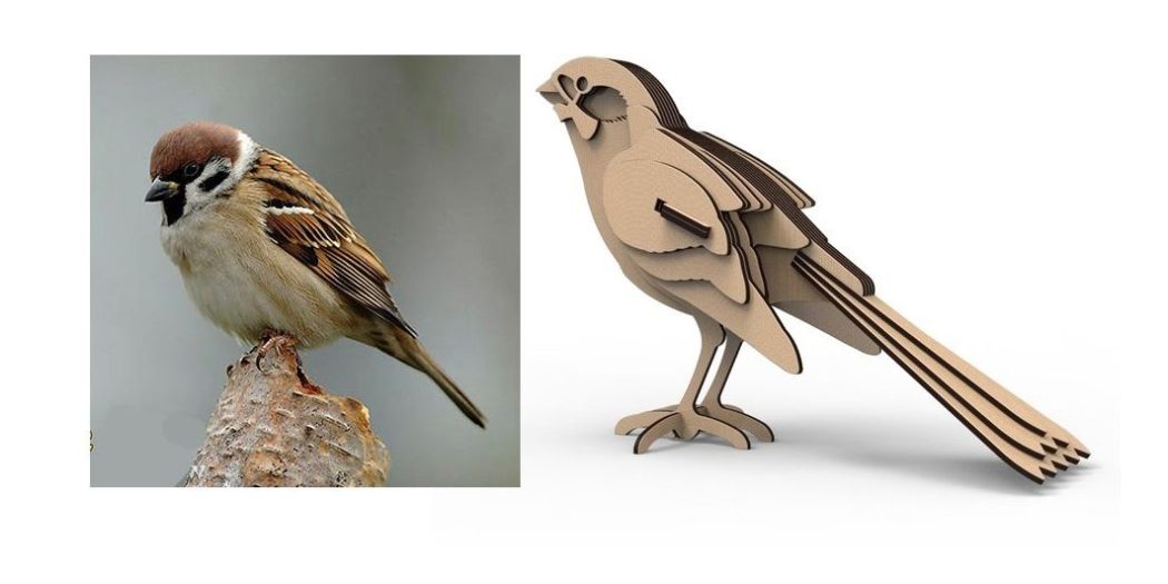 Bird sparrow – DXF DOWNLOADS – Files for Laser Cutting and CNC Router ...