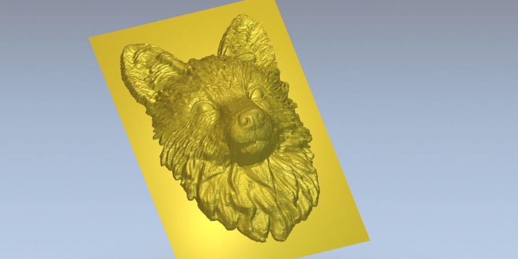Free dog wolf animal relief cnc machining 1264 – DXF DOWNLOADS – Files ...