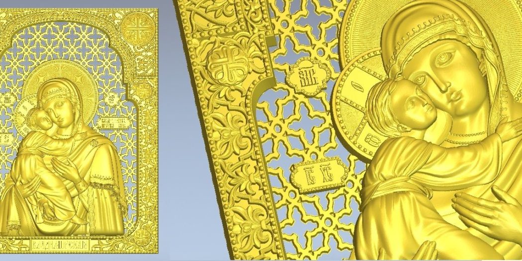 3D Religious Frame Decor Stl 3D Download 1270 – DXF DOWNLOADS – Files ...