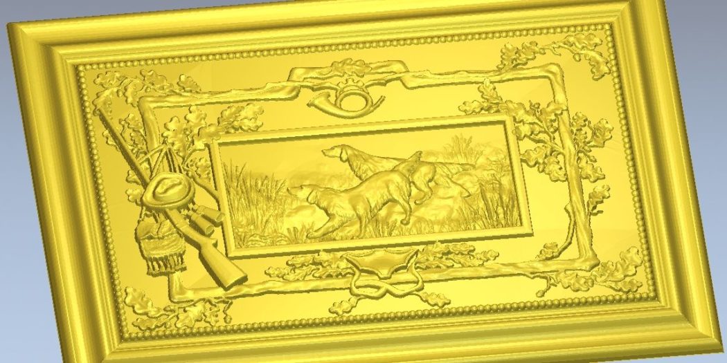 Free 3D Model Make Relief Cnc Hunting Dog 1281 – DXF DOWNLOADS – Files ...