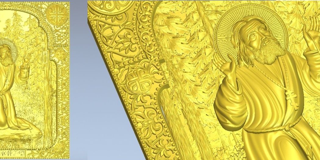 3D Cnc File Religious Stl 1303 – DXF DOWNLOADS – Files for Laser ...