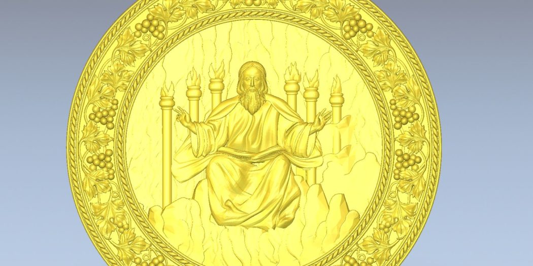 3D relief religious Christ the Savior stl model cnc 1572 – DXF ...