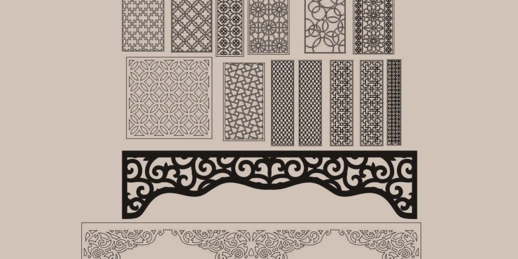 Cnc cut files dxf patterns pack – DXF DOWNLOADS – Files for Laser ...