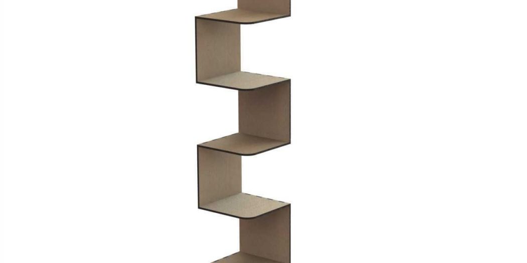 Home shelf corner cnc file template vector cut – DXF DOWNLOADS – Files ...
