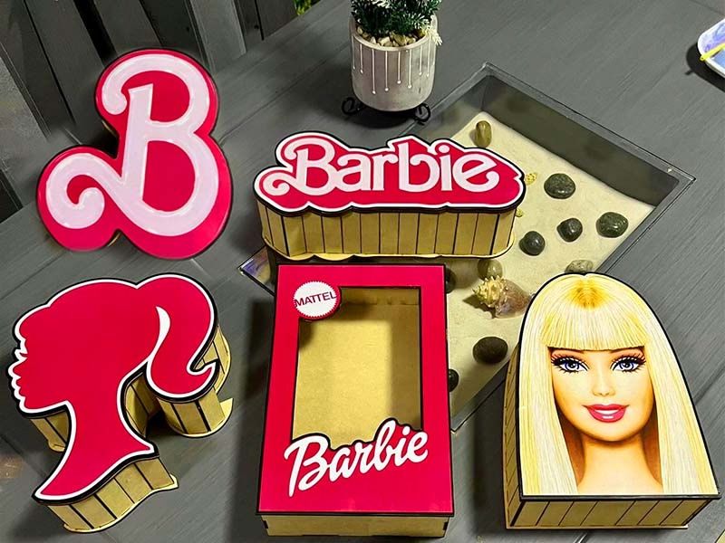 Pack Barbie Gift Boxes – DXF DOWNLOADS – Files for Laser Cutting and ...